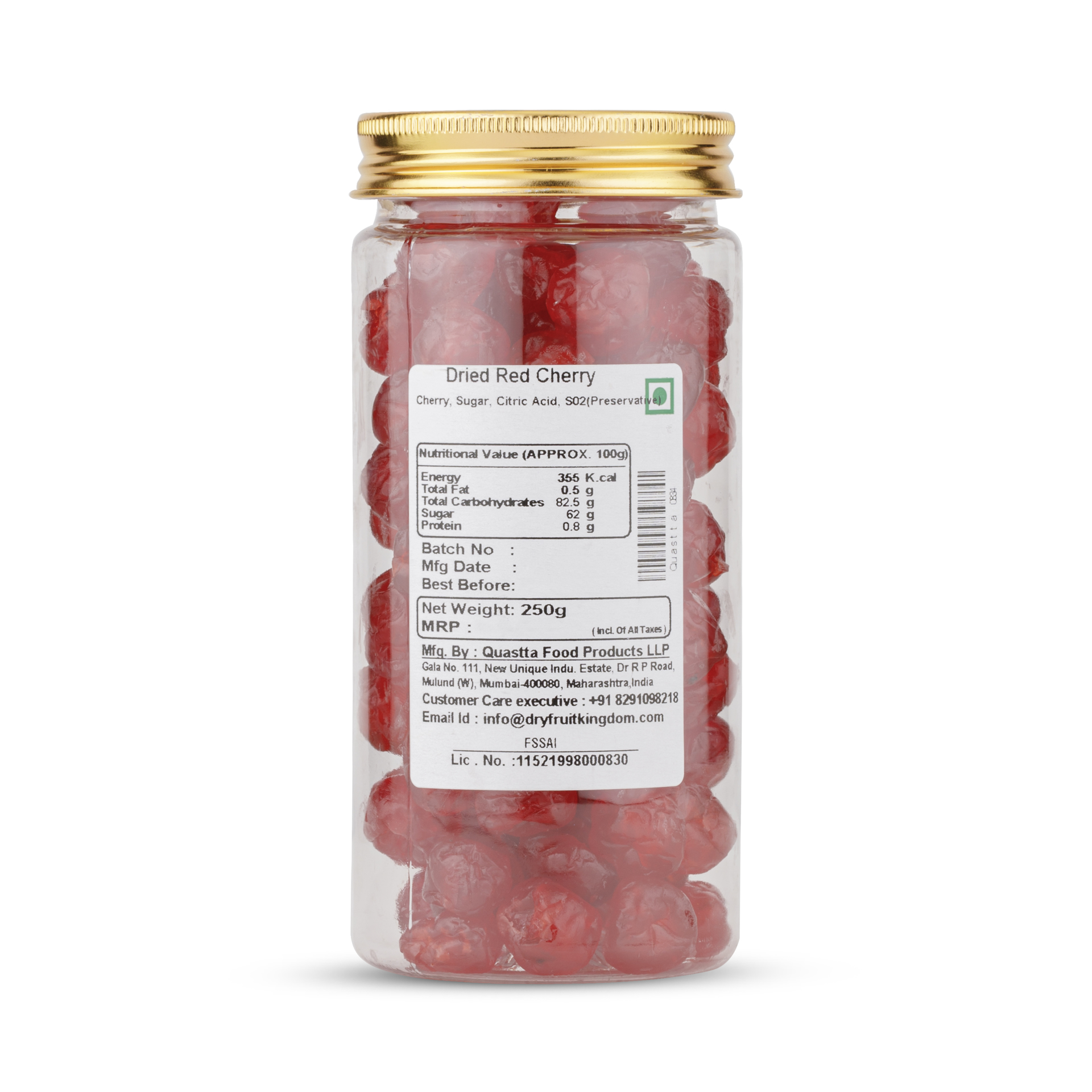 Dried Red Cherry-Dry Fruit Kingdom